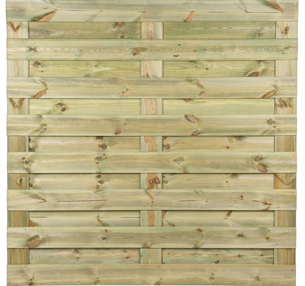 Płot panelowy - pokój w ogrodzie